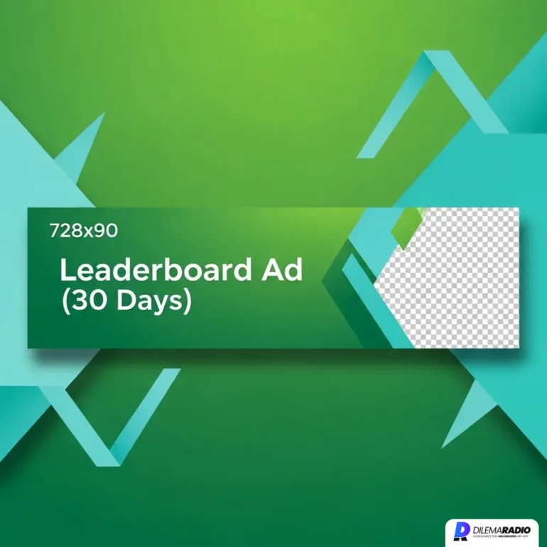 Leaderboard 728x90 Ad | Dilemaradio